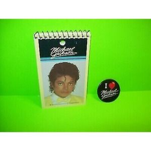 Michael Jackson | Accessories | Michael Jackson Vintage Writing Memo ...